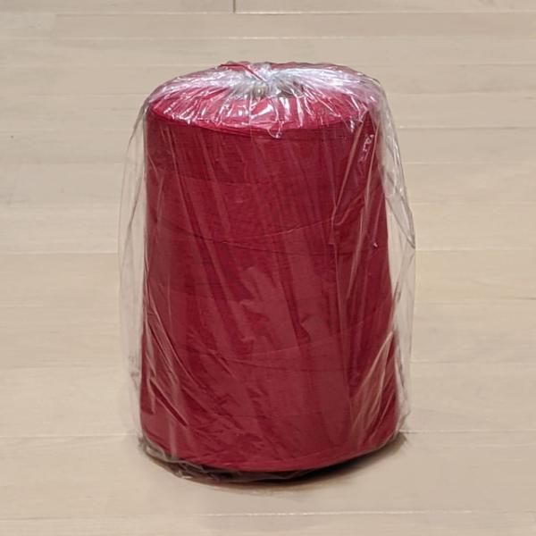 ＼＼ 在庫がある場合は０〜１営業日で出荷します／／＼＼お急ぎの方は日付指定をしない方が早く届きます！／／【商品名】製袋用　TS　 20/6（ポリエステル）　１kg巻　赤製袋用ミシン糸の１ｋｇ巻赤色　ポリエステル100％になります。この種類の...