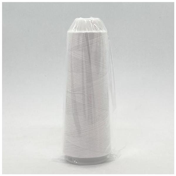 ＼＼ 在庫がある場合は０〜１営業日で出荷します／／＼＼お急ぎの方は日付指定をしない方が早く届きます！／／【商品名】下糸用スパン糸 120番/2,000m　白ミシン刺繍用の下糸として使われるスパン糸です。サンカブトスパン120番/2万m巻が多...