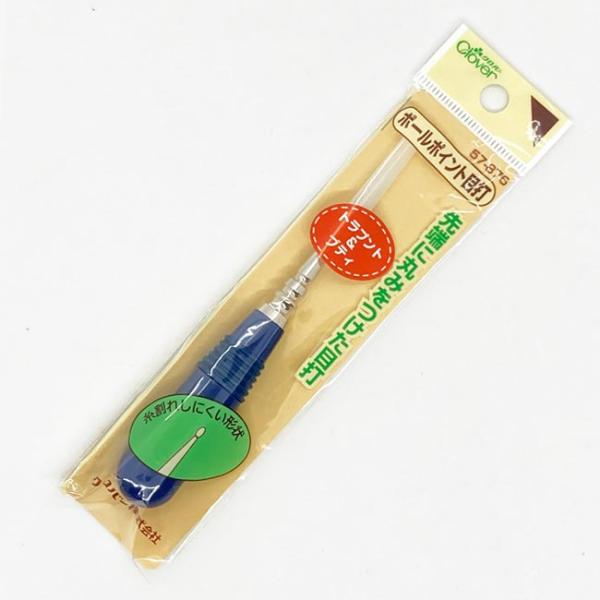 ＼＼ 在庫がある場合は０〜１営業日で出荷します／／＼＼お急ぎの方は日付指定をしない方が早く届きます！／／【商品名】ボールポイント目打　クロバー【57-876】ボールポイント目打は先端に丸みをつけた目打です。布を傷つける事なく作業できます。【...