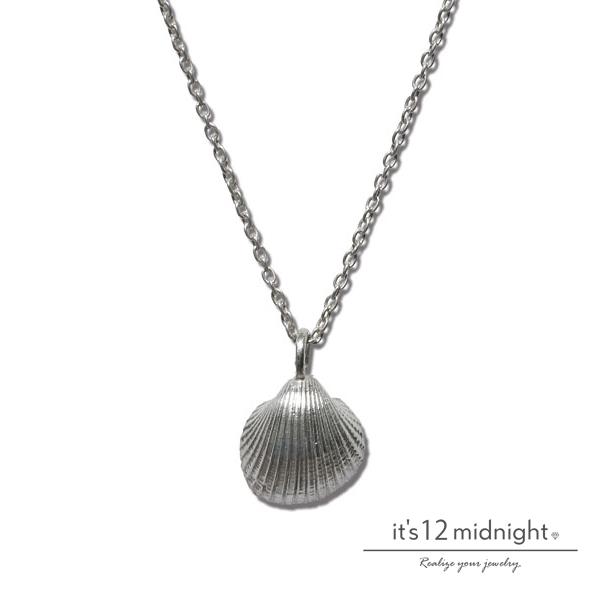 it's 12 midnight イッツ トゥエルヴ ミッドナイト 【 Shell Necklace / 貝殻ネックレス 】[ 正規品 ] シェルペンダント シルバー 銀 925 プレゼント メンズ レディース ユニセックス シンプル 定番...