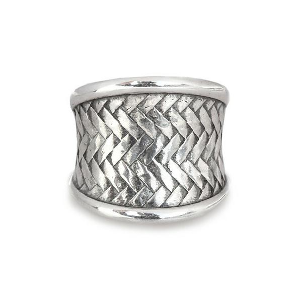 amp japan アンプ ジャパン 【 Mesh Ring [ 17AAS-200 ] メッシュ リング 】[ 正規品 ] 指輪 スターリングシルバー 幅広 ワイド 銀 925 ペア プレゼント ギフト ユニセックス メンズ レディース