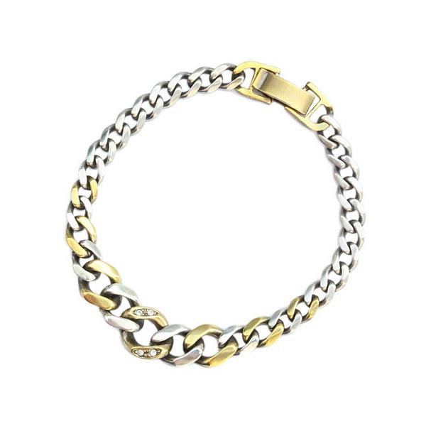 amp japan アンプ ジャパン 【 Gradation Cavalry Chain Bracelet Narrow [ 17AO-406 ] グラデーション キャバリー チェーンブレスレット ナロー 】[ 正規品 ] 腕輪 喜平チェー...
