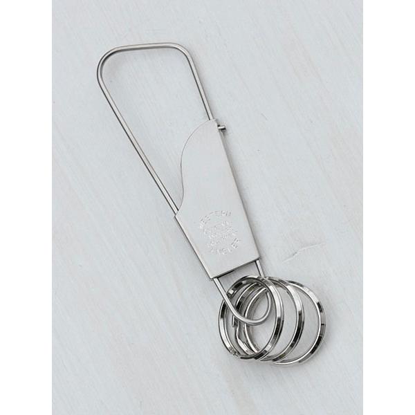 CANDY DESIGN &amp; WORKS キャンディ デザイン&amp;ワークス 【 Holger Nickel ホルガー ニッケル 】[ 正規品 ] キーホルダー キーリング カラビナ 鍵 ビンテージシルバー 銀 ブラス ステンレ...