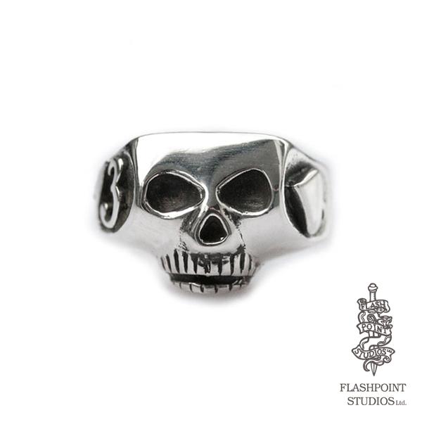 Flash Point フラッシュポイント 【 JIM SKULL 13 SPADE ジムスカル サーティーン スペード リング 】[ 正規品 ] 指輪 シルバー ドクロ 骸骨 銀 925 ユニセックス メンズ レディース 人気 ブランド ...