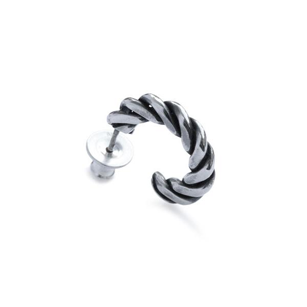 HARIM ハリム 【 press pierce SILVER S / プレスピアス シルバー [ HRA042SV ] 】[ 正規品 ] 耳飾り イヤリング ツイスト キャッチ パーツ 銀 925 愛用 着用 ペア プレゼント ギフト ユ...