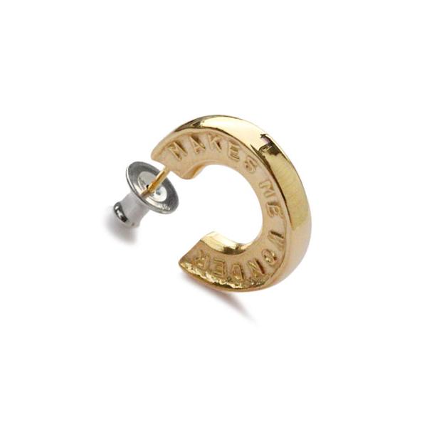 HARIM ハリム 【 stairway to Heaven Pierce K18coating [ HRA051GP ] 】[ 正規品 ] 耳飾り 銀 925 ペア プレゼント ギフト ユニセックス メンズ レディース