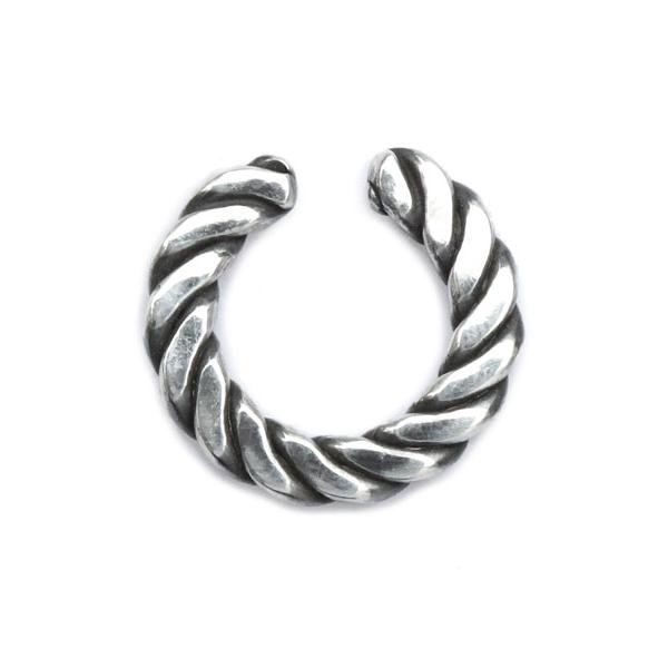HARIM ハリム 【 press earcuff (LARGE) SV 片耳 [ HRA055SV ] / プレス イヤカフ シルバー ラージ 】[ 正規品 ] 耳飾り イヤリング ツイスト スペーサー イヤーカフ パーツ 銀 925 愛...