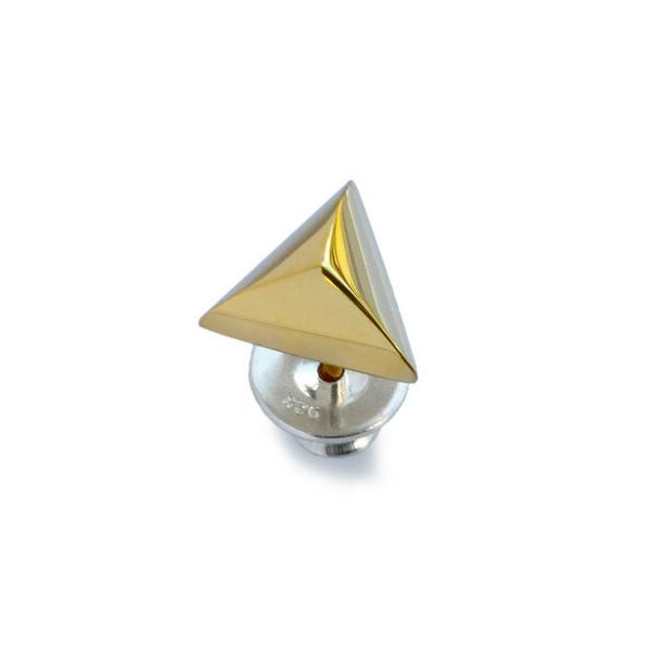 HARIM ハリム 【 TRIANGLE PYRAMID PIERCE K18コーティング トライアングル ピラミッドピアス イエローゴールド [ HRA058GP ]  】[ 正規品 ] イヤリング 三角 銀 金 925 ペア プレゼント...