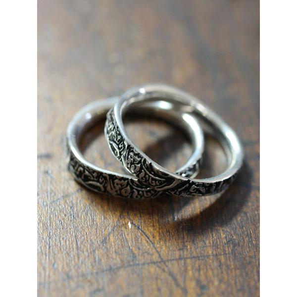 HARIM ハリム 【 Arabesqu Double Ring アラベスク ダブルリング (シルバー) / [ HRR010 SV ] 】[ 正規品 ] 指輪 メンズ レディース 【 送料無料 】