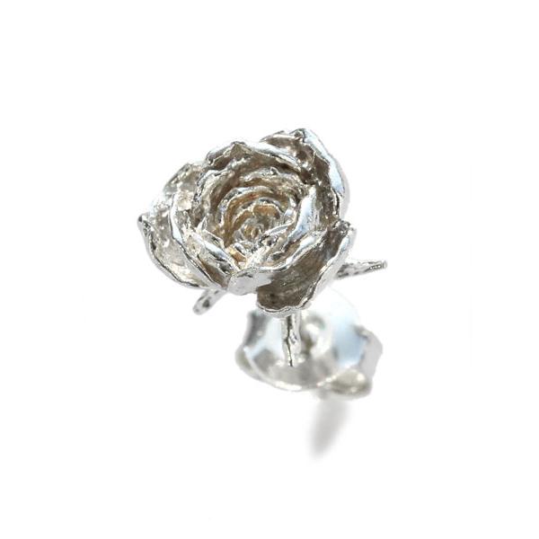 HOASHI YUSUKE ホアシユウスケ 【 開花した薔薇のピアス 】[ 正規品 ] イヤリング 耳飾り バラ ローズ 花 フラワー スターリングシルバー 銀 925 ペア ギフト プレゼント ユニセックス メンズ レディース 人気 ブラ...