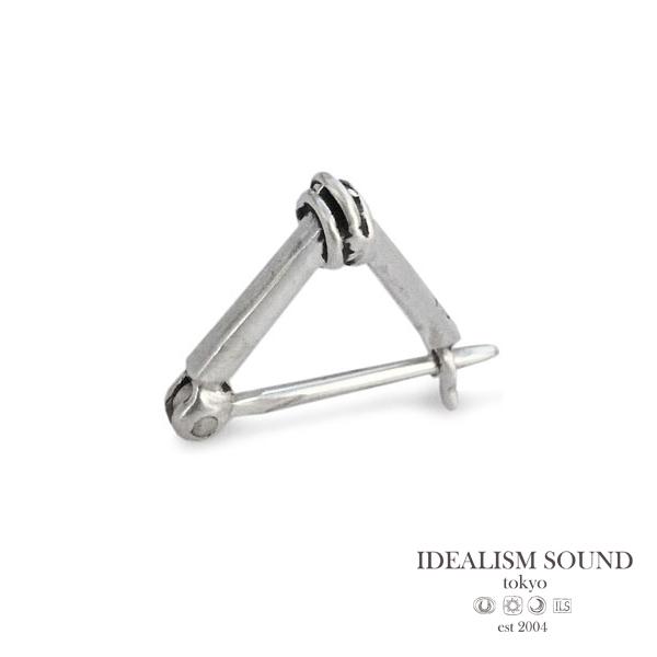 IDEALISM SOUND イデアリズムサウンド 【 トライアングルピアス [ No.13092 ] 】[ 正規品 ] イヤリング スターリングシルバー 銀 925 ペア ギフト プレゼント ユニセックス メンズ レディース 人気 ブラン...