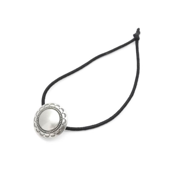 インディアンジュエリー 【 Circle Concho Hair Elastic Bracelet / サークル コンチョ ヘアゴム ブレスレット 】[ 正規品 ] シンプル カジュアル おしゃれ プレゼント ギフト ユニセックス メンズ ...