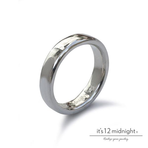 it's 12 midnight イッツ トゥエルヴ ミッドナイト 【 Mid Band Ring / バンド リング [ M-R008 ]】[ 正規品 ] 指輪 シルバー 925 シンプル 銀 プレーンリング プレゼント メンズ レディー...