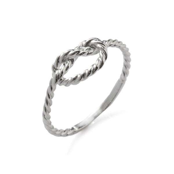 KIEL JAMES PATRICK キール ジェイムス パトリック 【 SAILOR FOREVER KNOT - SILVER セイラー フォーエバー ノット (シルバー) 】[ 正規品 ] リング 指輪 ファランジ ロープ 船乗り 海...