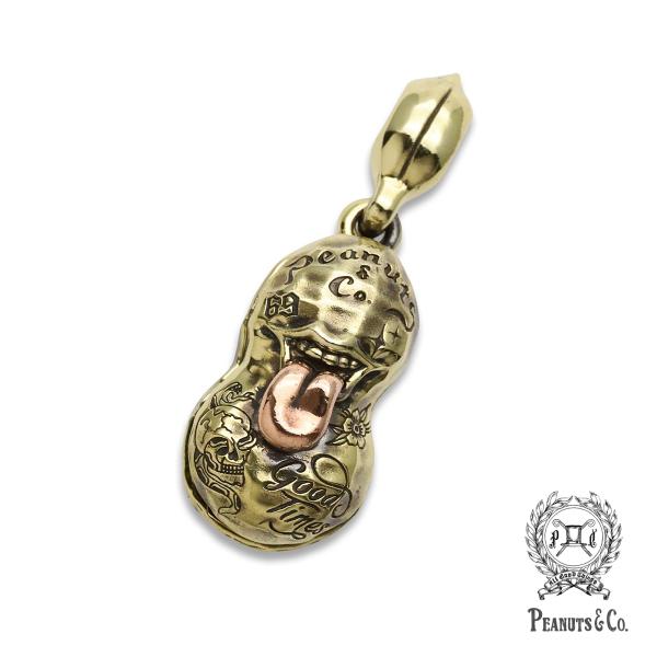 PEANUTS&amp;CO. ピーナッツカンパニー 【 BERO TATTOO PEANUTS ( slide ) Brass × Copper M Size ベロ タトゥー ピーナッツ スライド ( ブラス × カッパー )】[ 正規品...