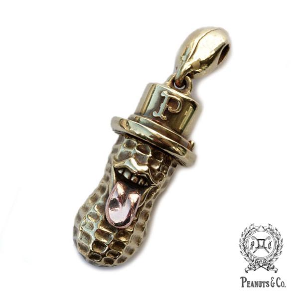 PEANUTS&amp;CO. ピーナッツカンパニー 【 YACHIMATA　BEROPEANUTS　(Brass × Copper) ヤチマタベロ ブラス カッパー 】[ 正規品 ] ネックレス ペンダントトップ キーホルダー ゴールド ...