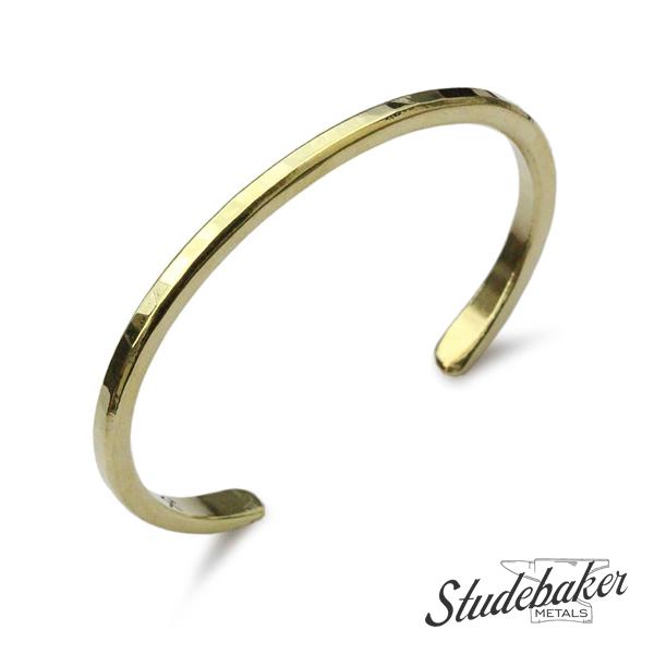 STUDEBAKER METALS スチュードベーカーメタル 【 Classic Cuff ( Brass / High Polish ) クラシック カフ ブラス ハイポリッシュ 】[ 正規品 ] バングル ブレスレット ゴールド ユニセ...