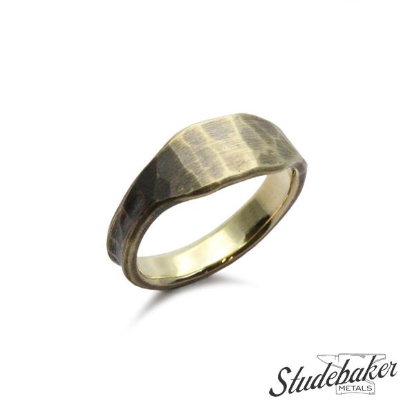 STUDEBAKER METALS スチュードベーカーメタル 【 ID Ring ( Brass ) / アイディーリング ( ブラス ) 】[ 正規品 ] 指輪 真鍮 プレゼント ユニセックス メンズ レディース 定番 人気 ブランド お...