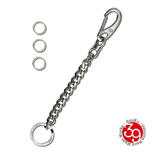 SunKu サンク 39 【 39 Original Key Chain [ SK-326 ] サンク オリジナル キーチェーン 】[ 正規品 ] キーホルダー 鍵 カギ 二重リング フック プレゼント ユニセックス ギフト ペア メンズ ...