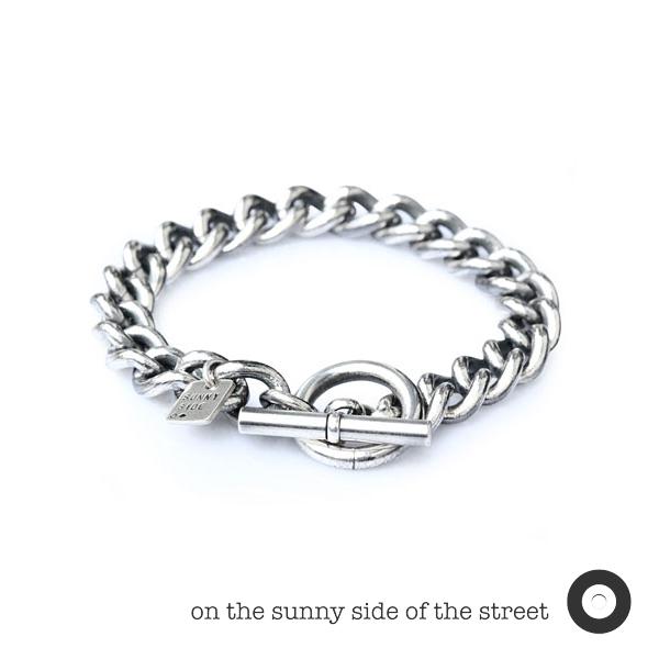 ON THE SUNNY SIDE OF THE STREET オン ザ サニー サイド オブ ザ ストリート 【 Basic Curb link Chain Bracelet [ 010-153B ] カーブリンク チェーン ブレスレット...