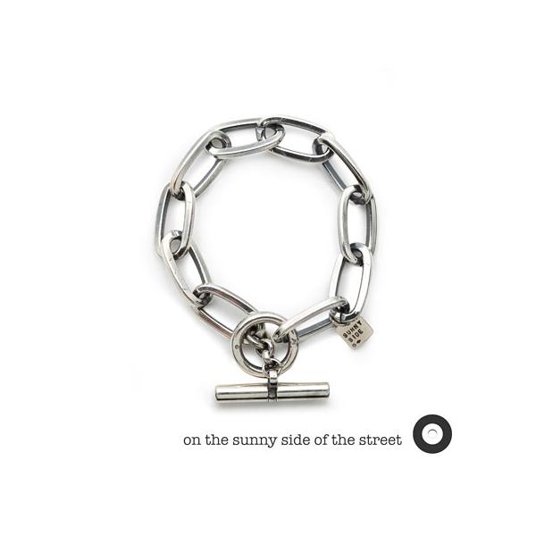 ON THE SUNNY SIDE OF THE STREET オン ザ サニー サイド オブ ザ ストリート 【 Trombone Chain Bracelet [810-161B] チェーン ブレスレット 】[ 正規品 ] トロンボーン...