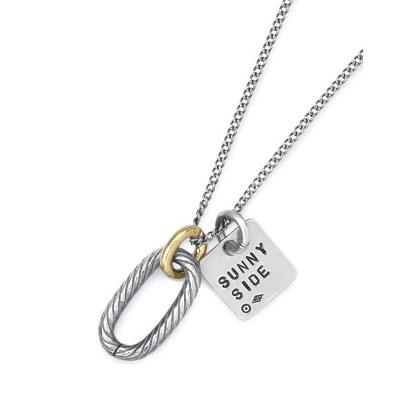 ON THE SUNNY SIDE OF THE STREET オン ザ サニー サイド オブ ザ ストリート 【 Vinate Long &amp; Short Chain Choker (Silver) ヴィンテージ ロング &amp;...
