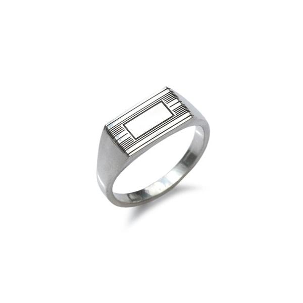 ON THE SUNNY SIDE OF THE STREET オン ザ サニー サイド オブ ザ ストリート 【 Engraved Rectangle Ring 910-370R イングレイブド レクタングル リング 】[ 正規品 ] シ...