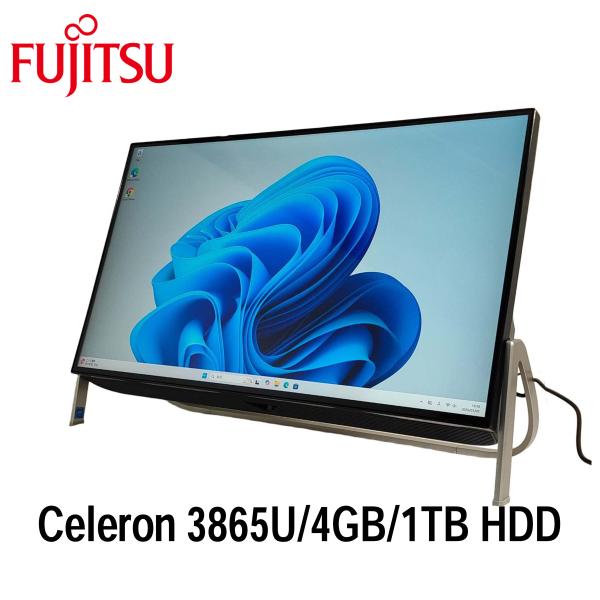 ★メーカー: 富士通(Fujitsu)★モデル名: ESPRIMO FH53/B3★型番: FMVF53B3BJ★液晶: 23.8型 1920x1080フルHD 光沢液晶★CPU: Celeron 3865U @1.80GHz★メモリー: ...