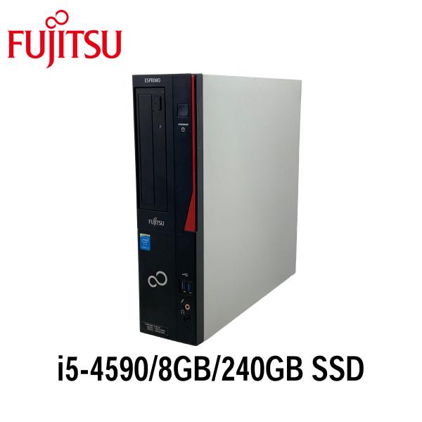 ★メーカー: 富士通(FUJITSU)★モデル名: ESPRIMO D583/J★型番: FMVD10009★CPU: Intel Core i5-4690 @3.30GHz★メモリー: 8GB★記憶装置: 240GB SSD★光学ドライブ...