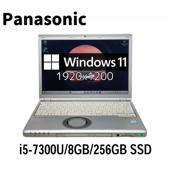 ★メーカー: Panasonic★モデル名: Let's note CF-SZ6★型番: CF-SZ6RDQVS★液晶: 12.1型 1920x1200 WUXGA 非光沢液晶★CPU: Core i5-7300U @2.6GHz★メモリー...