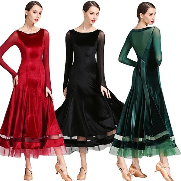 [ 商品名 ]新作 社交ダンス 衣装 モダンドレス ラテンドレス 社交ダンスドレス S~2XL 大きい裾 ダンス衣装 ラテン衣装 ダンス発表会 競技着 練習着 演出用 スタンダードドレス ワルツダンス ワンピースd1080d3d3y6[ セ...