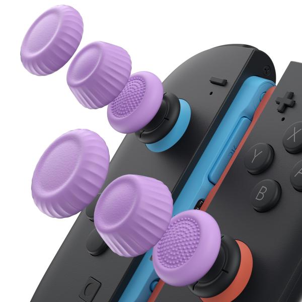 カ ラー：紫（パープル）スタイル：Modern【Switch 2専用設計】これらのスティックカバーはSwitch 2専用に精密設計されており、ゲーム中もしっかりフィットして安定したグリップを実現しますご注意：Switch 2（2025）のみ...