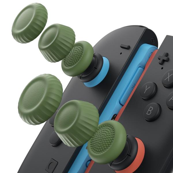 カ ラー：緑（グリ ーン）スタイル：Modern【Switch 2専用設計】これらのスティックカバーはSwitch 2専用に精密設計されており、ゲーム中もしっかりフィットして安定したグリップを実現しますご注意：Switch 2（2025）の...