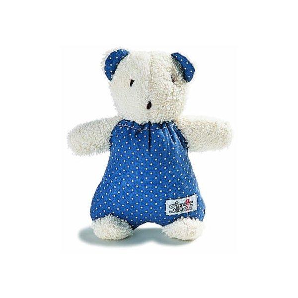 ドイツ・ケーセン社（Kosen）のSilke（ジルケ）シリーズ「Mini-B?rli hellblau（ミニベアリー・水色）」です。高さ約16cm（L 7 cm x B 14 cm x H 16 cm）、重量約60g。晴れた空のような透き通...