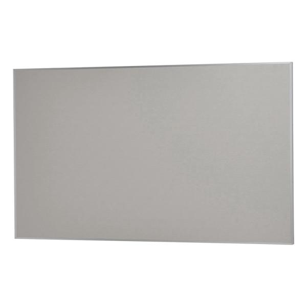 ・大きさ　　900mm ×600mm 奥行25mm・仕様　　　ビニールレザークールグレー アルミ枠 ピンのみ使用可　  ・付属品 　Ｌ金具 　取付用ビス　　　　　　　