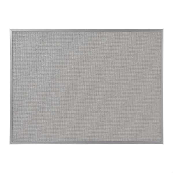 ・大きさ　　600mm ×450mm 奥行25mm・仕様　　　ビニールレザークールグレー アルミ枠　ピンのみ使用可  ・付属品 　Ｌ金具 　取付用ビス