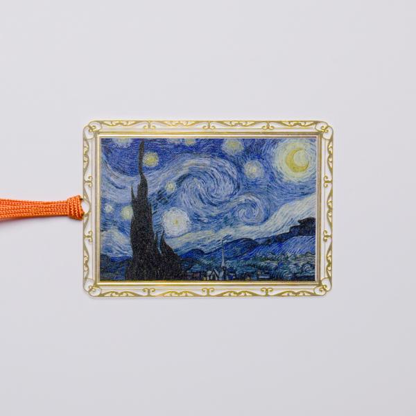 お気に入りの絵画をしおりとして持ち歩くことのできるブックマークです。