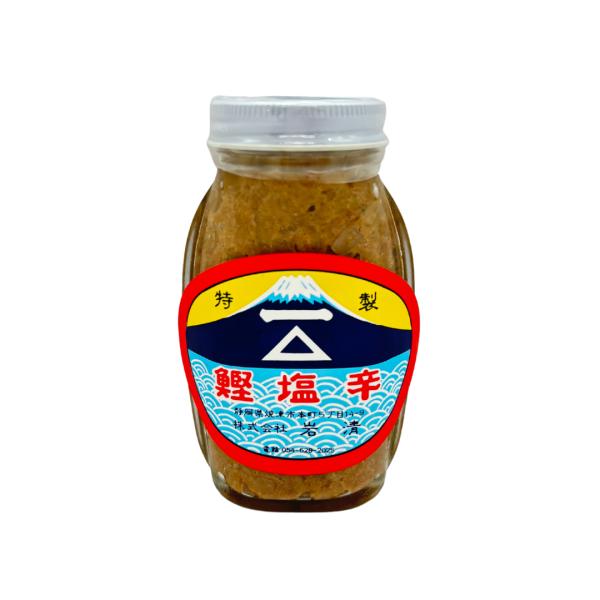 原材料：かつおの内臓（静岡県焼津産）、食塩内容量：120g