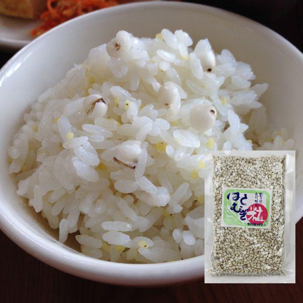 【ネコポスでお届けします】品名：はとむぎ精白粒原材料名：はとむぎ（衣川産）100％内容量：300g×２P保存方法：直射日光を避け冷暗所に保存。開封後はお早目にお召し上がりください。製造者：JA岩手ふるさと岩手県奥州市胆沢区小山字菅谷地131-1