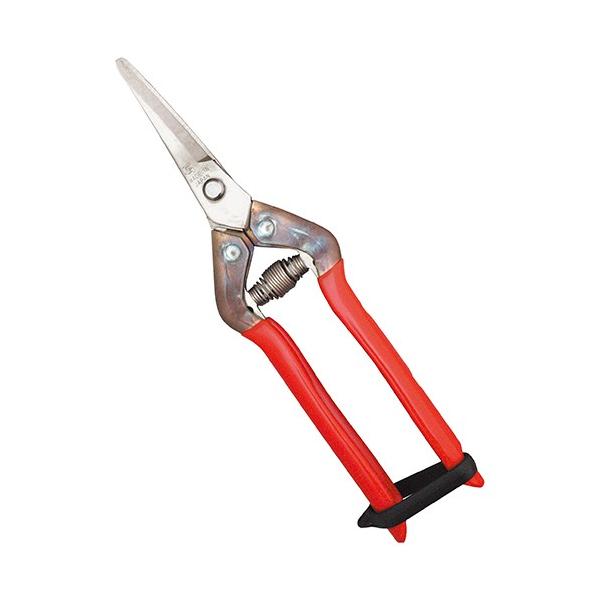 商品サイズ幅50 ×高さ195 ×奥行き18mm重量110ｇ用途アスパラやチンゲン菜の収穫作業、にんにくの根切り。機能・特徴オールステンレス製でサビに強く、水分を多く含む野菜の収穫に最適です。仕様●曲刃。●全長：195mm。注意事項切断対象...