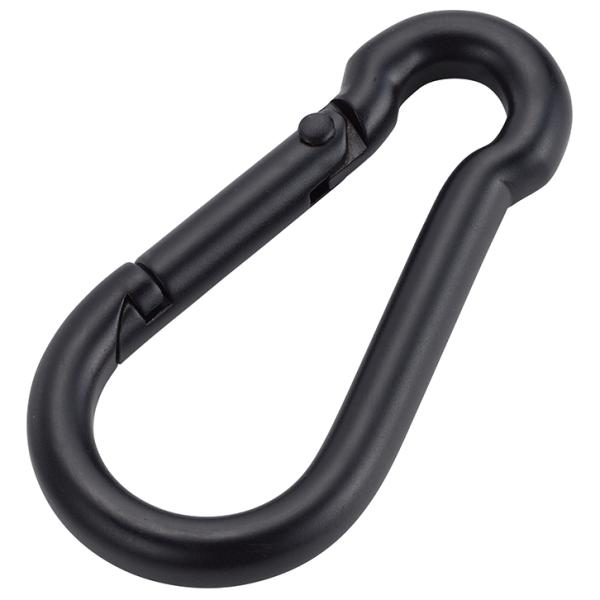 塗装によって表面をマットブラックに仕上げました。光が反射しにくく、店舗やショーウインドウ、舞台装飾などに最適です。※材質:：本体＝SUS316、バネ＝SUS304※使用環境によっては、色褪せする可能性がございます。※梱包には十分な注意を払っ...