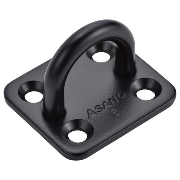 塗装によって表面をマットブラックに仕上げました。光が反射しにくく、店舗やショーウインドウ、舞台装飾などに最適です。※材質:：本体＝SUS316※木ねじ付(5mm=3.5x25、6mm=4.1x25、8mm=4.1x25、同塗装)※使用環境に...