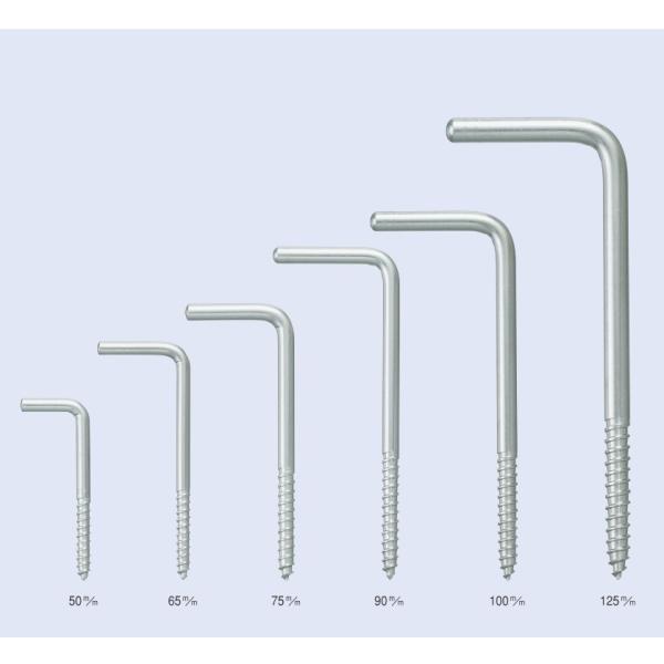 ・材質：ステンレス(SUS304)【検索】捻子釘・捻子フック・壁フック・？フック