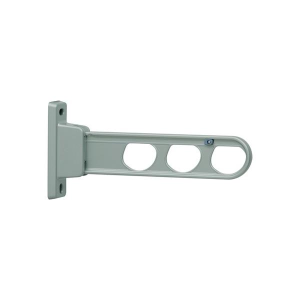 こちらは1本販売のページです。→ご注文の際は数量にご注意ください。取付パーツは別売りです。→木部用取付パーツは HP-6 をおすすめ致します。●外から見られたくない時には水平使用、長いものを干す時は斜め上で使用と、2段の角度変更ができ、収納...