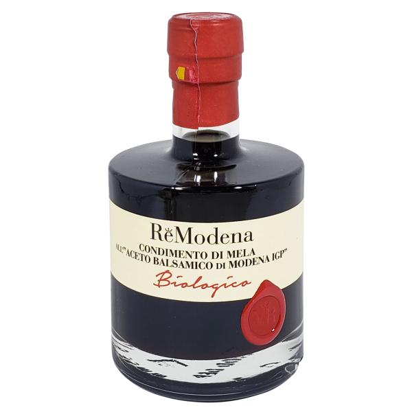 【商品名】レモデナ オーガニック アップルバルサミコ 250ml ReModena 有機バルサミコ酢  りんご酢 イタリア[宅急便]爽やかなりんごの風味としっかりとした甘みの中に感じる心地よい酸味が特徴です。オーガニックのりんご果汁、りんご...