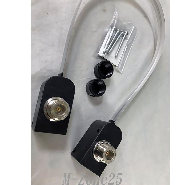 大切な家にも穴をあけることなく、ケーブルを室内に引き込むことができます！●窓やドアの隙間を利用して壁に穴をあけずに同軸ケーブルを引き込むことができるケーブルセットです。●高周波特性に優れたN型コネクターを採用しているので、低損失です。●接続...