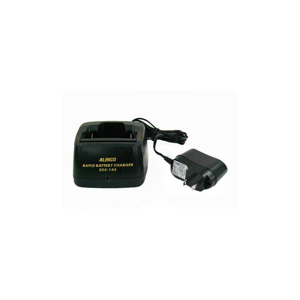 DJ-S17/DJ-S47/DJ-S57用ニッケル水素 バッテリーEBP-65/EBP-66、リチウムイオン バッテリーEBP-63/EBP-64用のスタンド型急速充電器セット。充電時間は、EBP-65が約1.5時間、EBP-66が約3.5...