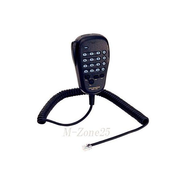 DTMF付きのハンドマイクです。周波数のダイレクト入力ができ、WiRES-IIのアクセスにも便利なリモコンマイク。イルミネーションキーなので、 夜間の操作でも便利です。　FTM-400XD/FTM-100/FT-7900/FT-1900/F...