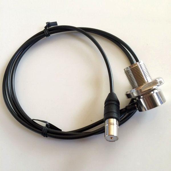 ※写真はSLM100です。★ワンタッチ分離ケーブルセットの補修部品のアンテナ側ジョイントケーブルが商品化されました。SLM-100は、ML100と同等品です。車載用のワンタッチ分離式同軸ケーブルのアンテナ側ケーブルです。無線機側ケーブルと一...