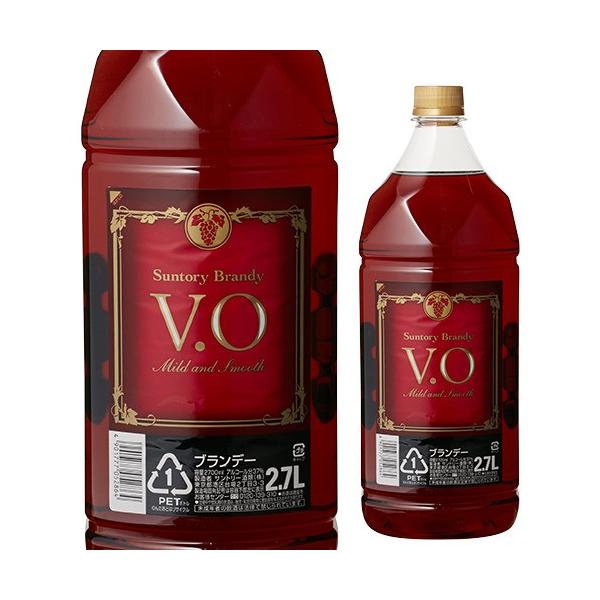 クリアな香味とフルーティさが特徴。水割りでもブランデーらしさを残しかつスムーズでキレのよい口当たり■商品名サントリーVO■容量2700ml■アルコール度数37度※3000ml以下の商品は6本まで１梱包(1個口)で発送できます。※7本以上ご購...